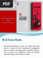 Red Data Book | PDF