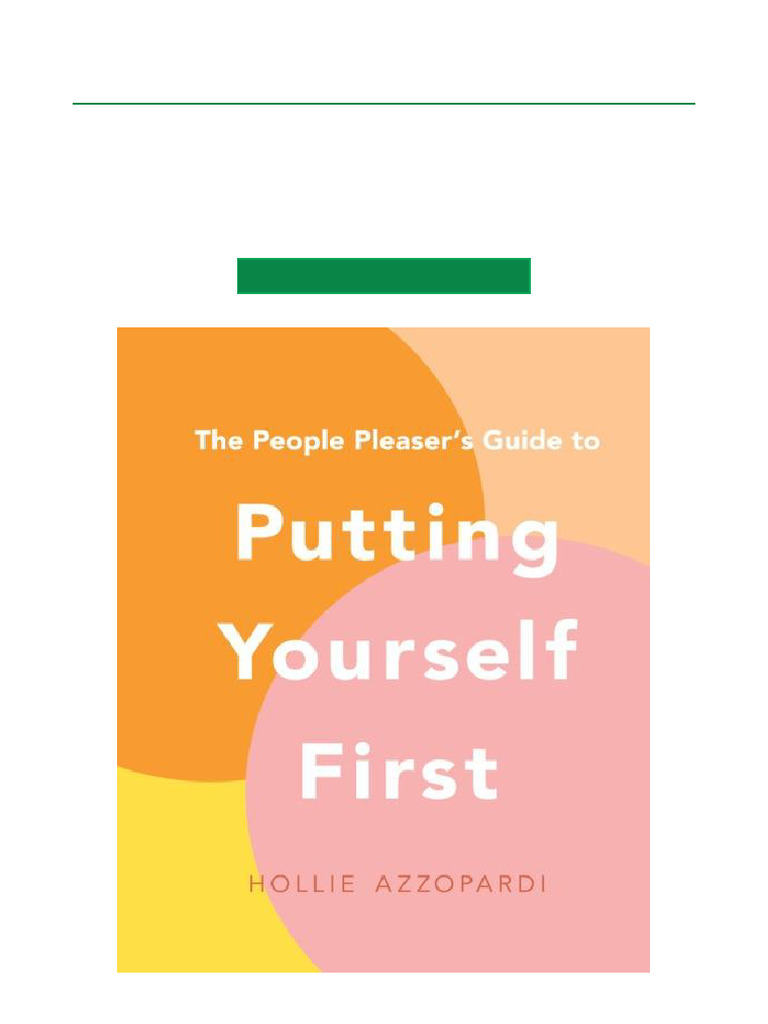 The People Pleaser's Guide to Putting Yourself First Premium Download | PDF | Behavioural Sciences