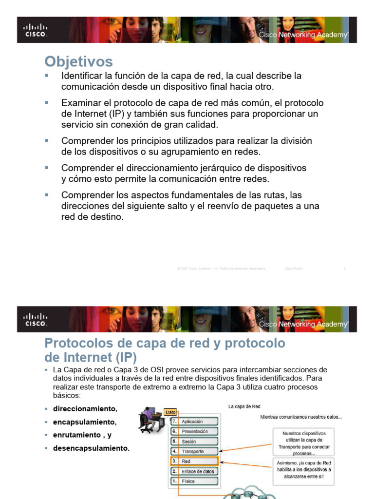 Cisco 1 | PDF | Protocolos de internet | Enrutador (Computación)