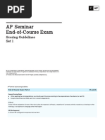 Ap23 Apc Seminar Eoc B Set 2 | PDF | Argument | Reason