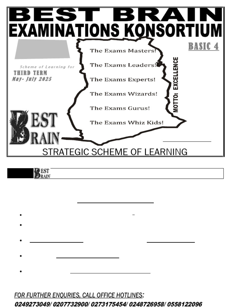 Basic 4 Third Term Scheme of Work 2025 | PDF | Adverb | Shape
