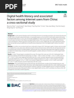 eHealth Literacy Scale (eHEALS) Evaluation | PDF | Self-Improvement ...