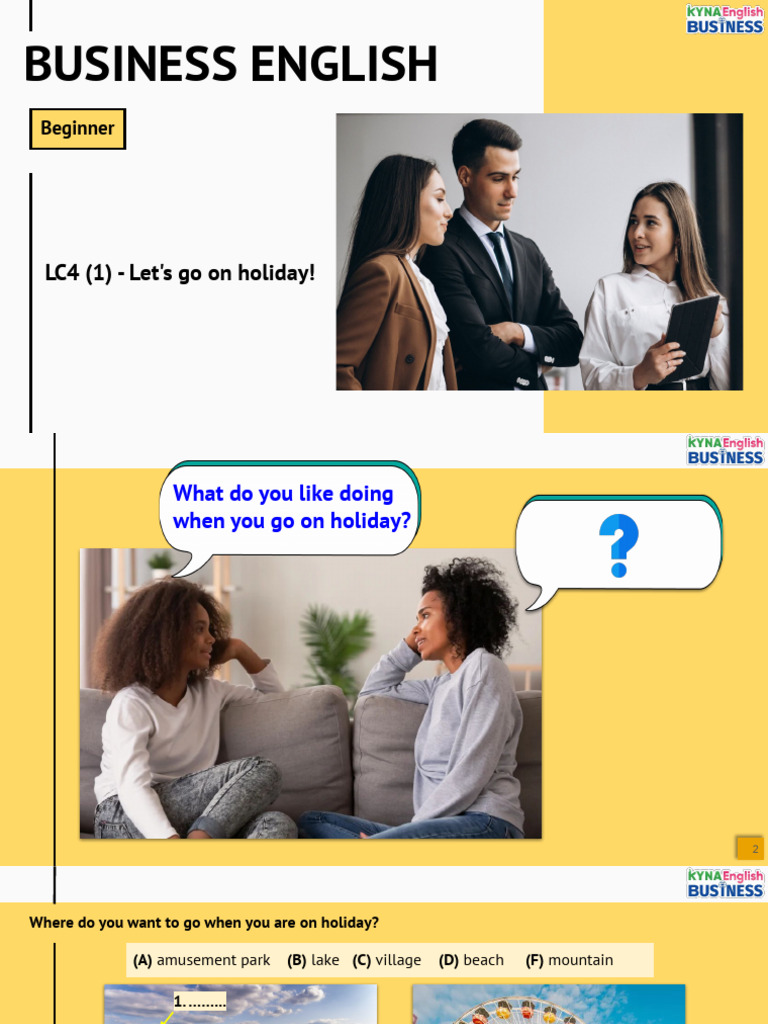 Holiday Activities for Beginners | PDF | Consonant | Languages