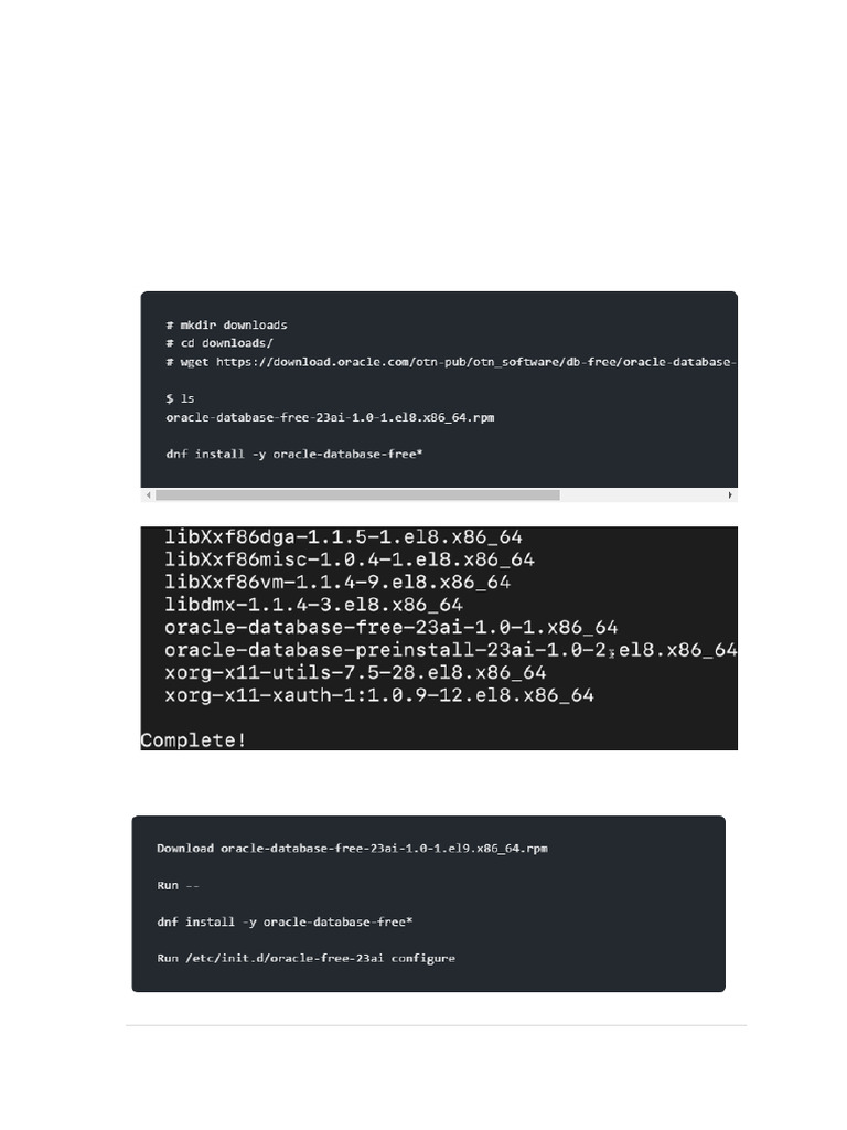 Install Oracle Database 23ai ORDS and Oracle APEX 24 1 1734890950 | PDF ...