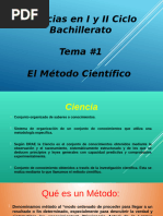 Mapa Conceptual de Método Científico | PDF | Método científico | Hipótesis