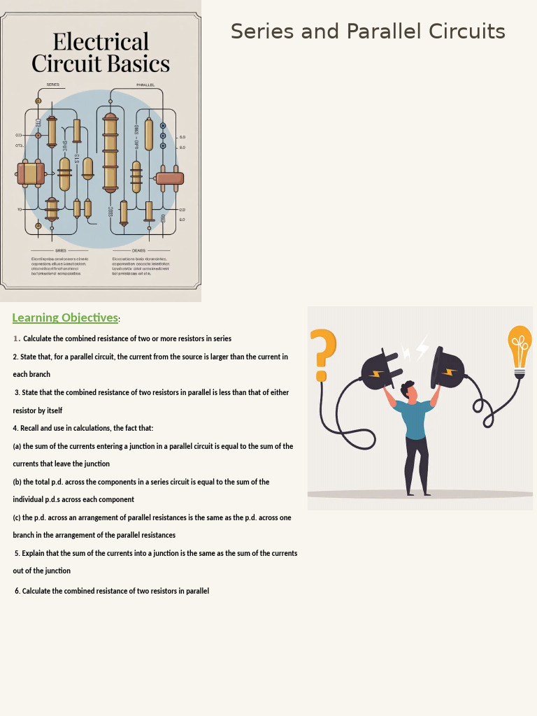 Series vs. Parallel Circuits Explained | PDF | Series And Parallel ...