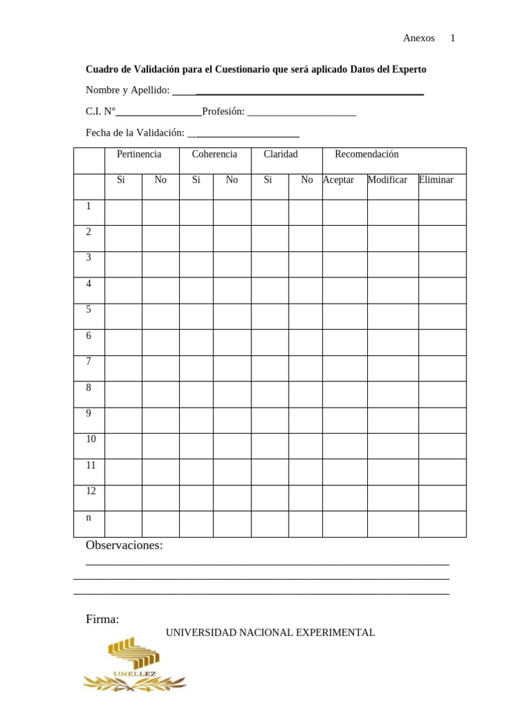 Validación | PDF | Marketing | Business