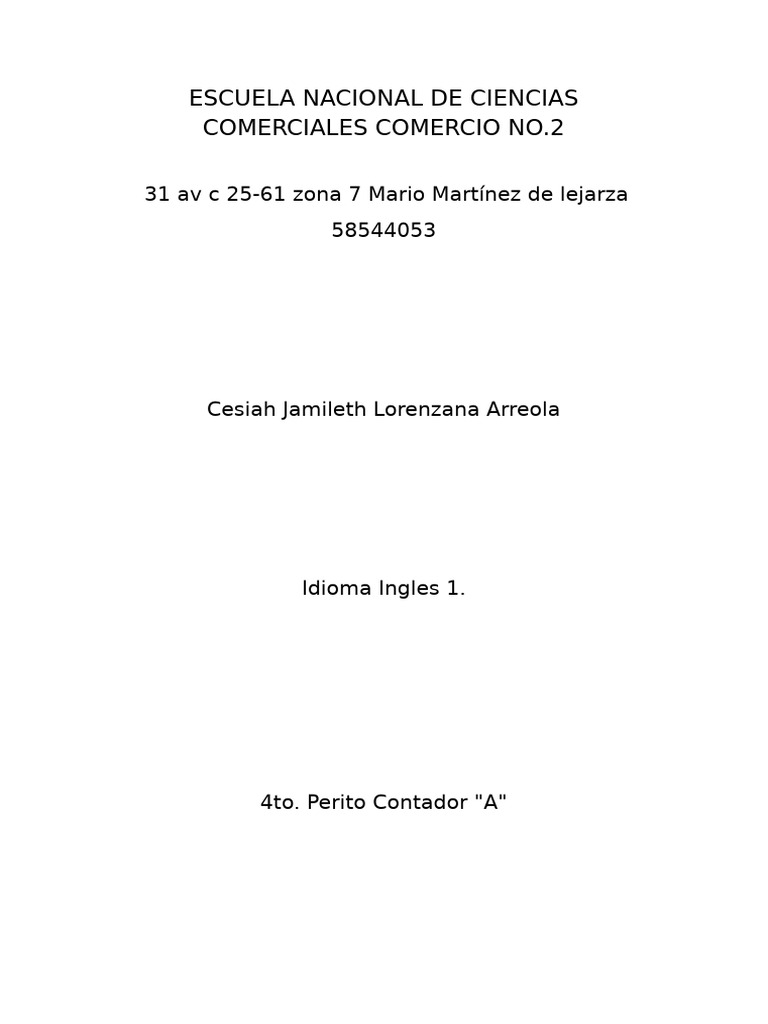 Documento 1 | PDF