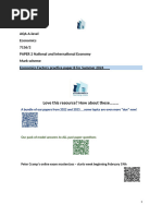 Structuring a 15 Marker Economics Answer | PDF | Macroeconomics | Economics