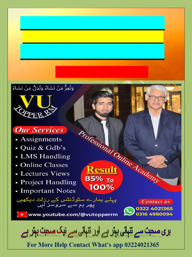 CS401 Mcqs MidTerm by Vu Topper RM | PDF | Assembly Language | Pointer (Computer Programming)