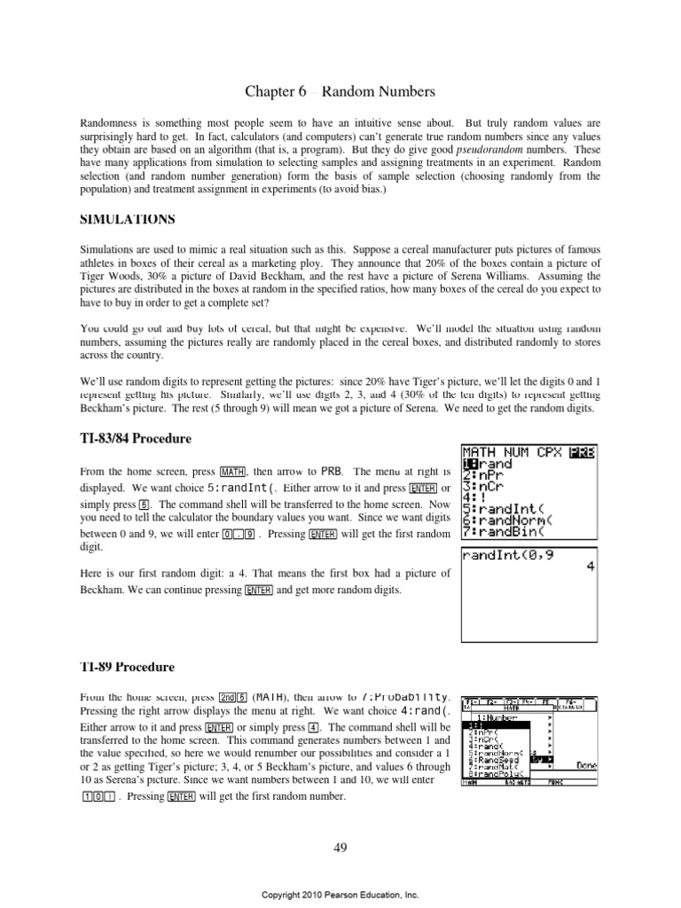 Microsoft Word - Chapter 6 - Random Numbers-49-53.doc - GCM_Chapter6 | PDF