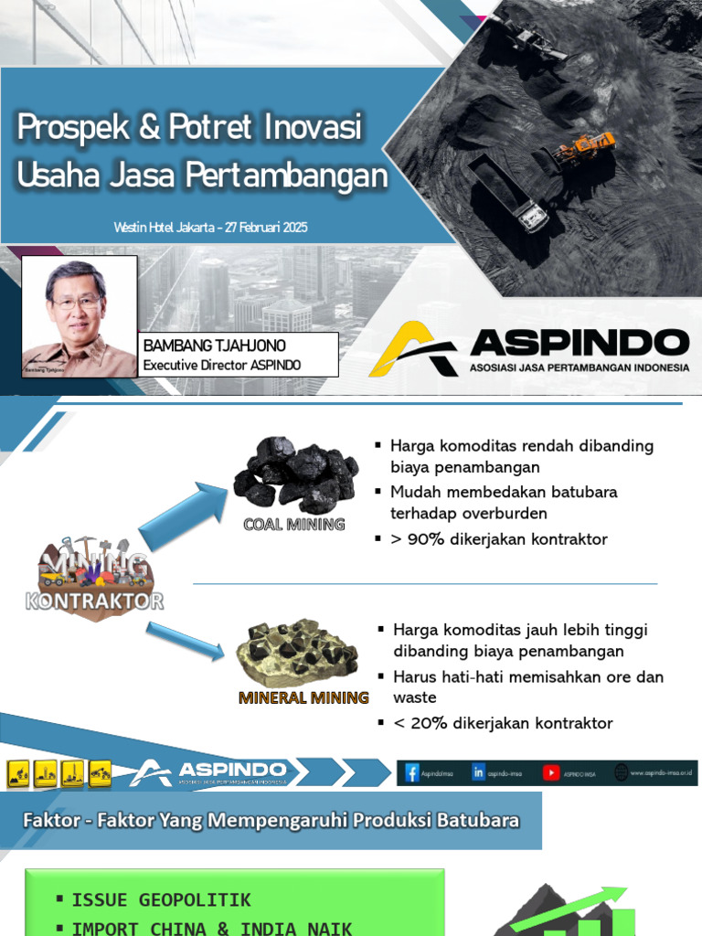 Inovasi Pertambangan Indonesia 2025 | PDF