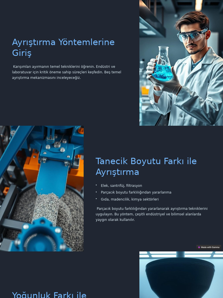 Ayristirma Yontemlerine Giris | PDF