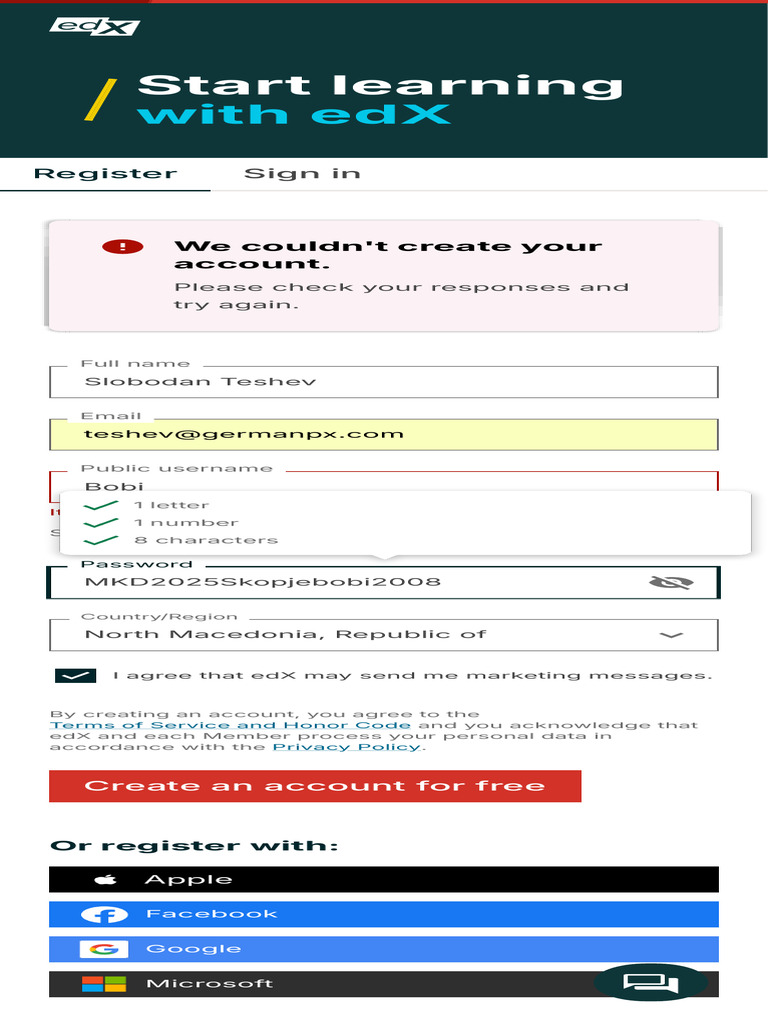 Authentication EdX | PDF