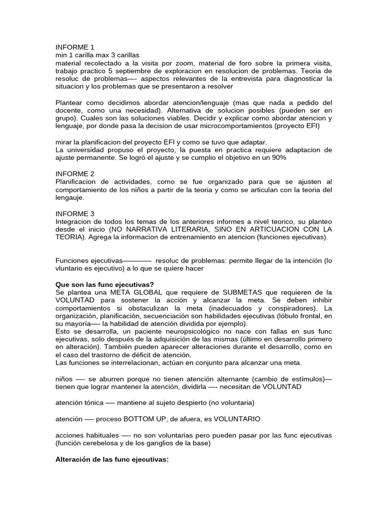 Claseneuro 2 | PDF | Atención | Funciones ejecutivas