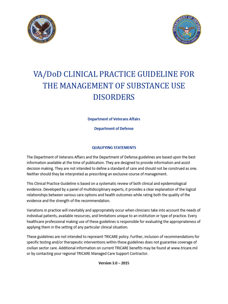 Evidence Base Practice Guideline For Managing Alcohol Withdrawal | PDF ...