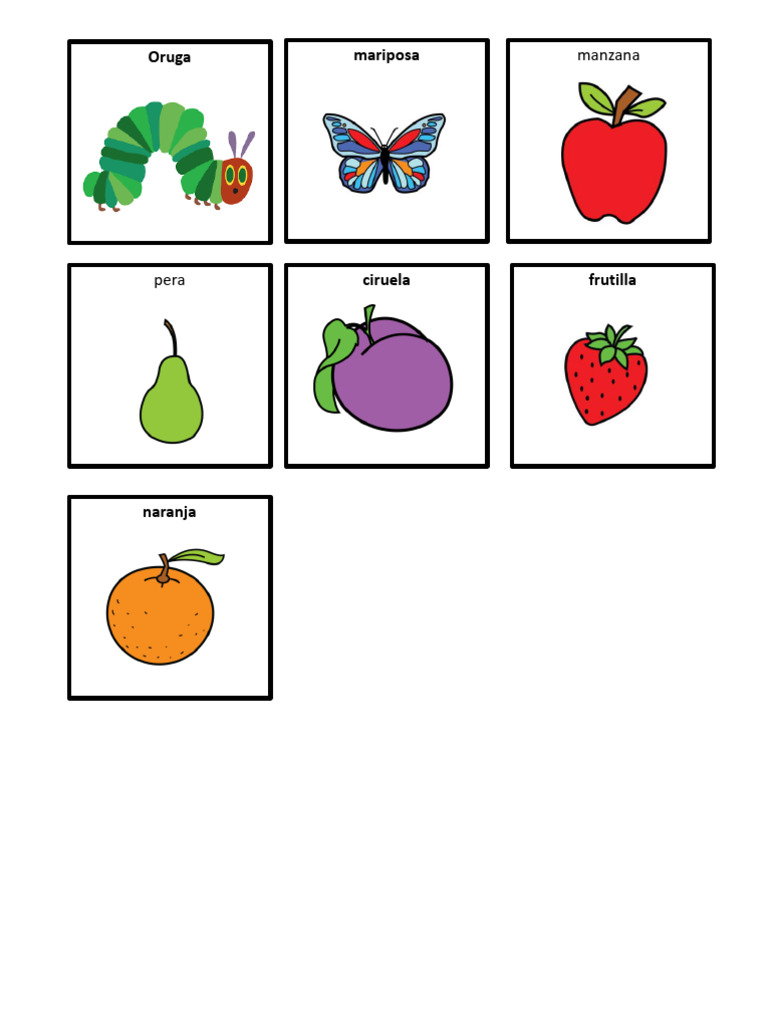 Pictogramas Segmentaci-N Oruga | PDF