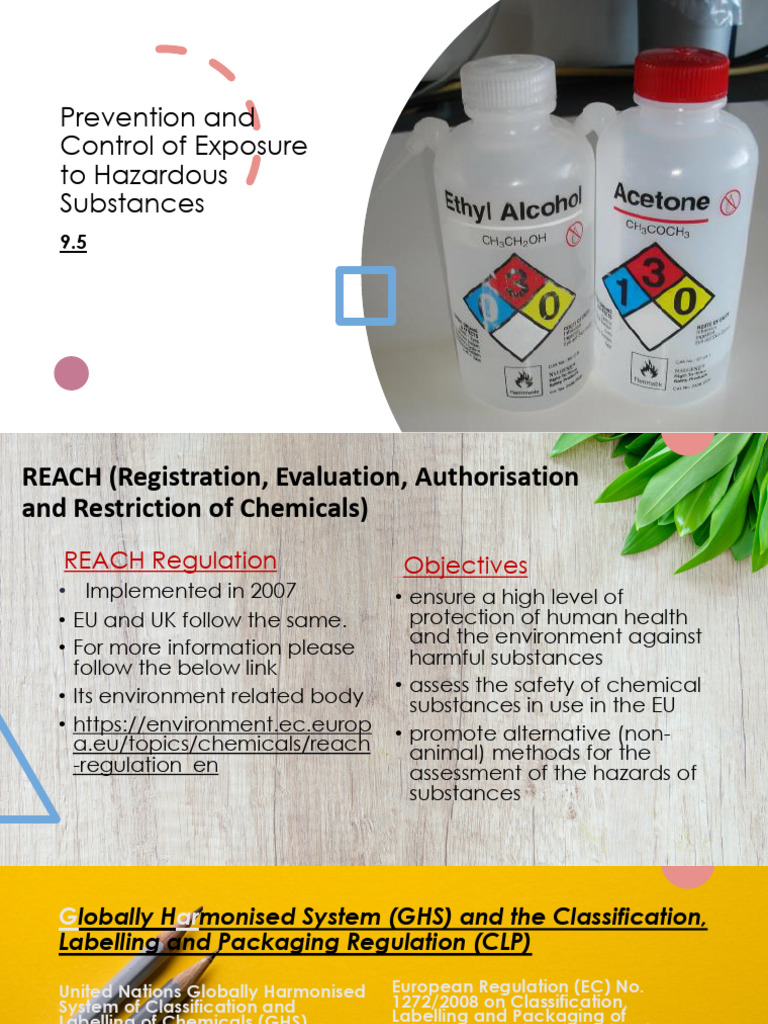 Prevention and Exposure To Hazardous Substances | PDF | Occupational ...