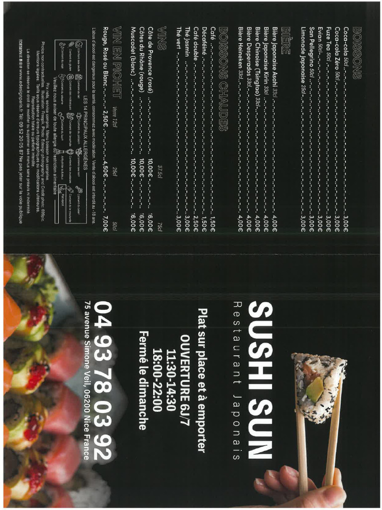 Sushi Sun | PDF