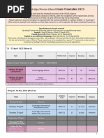 Pearson Edexcel IGCSE Timetable | PDF