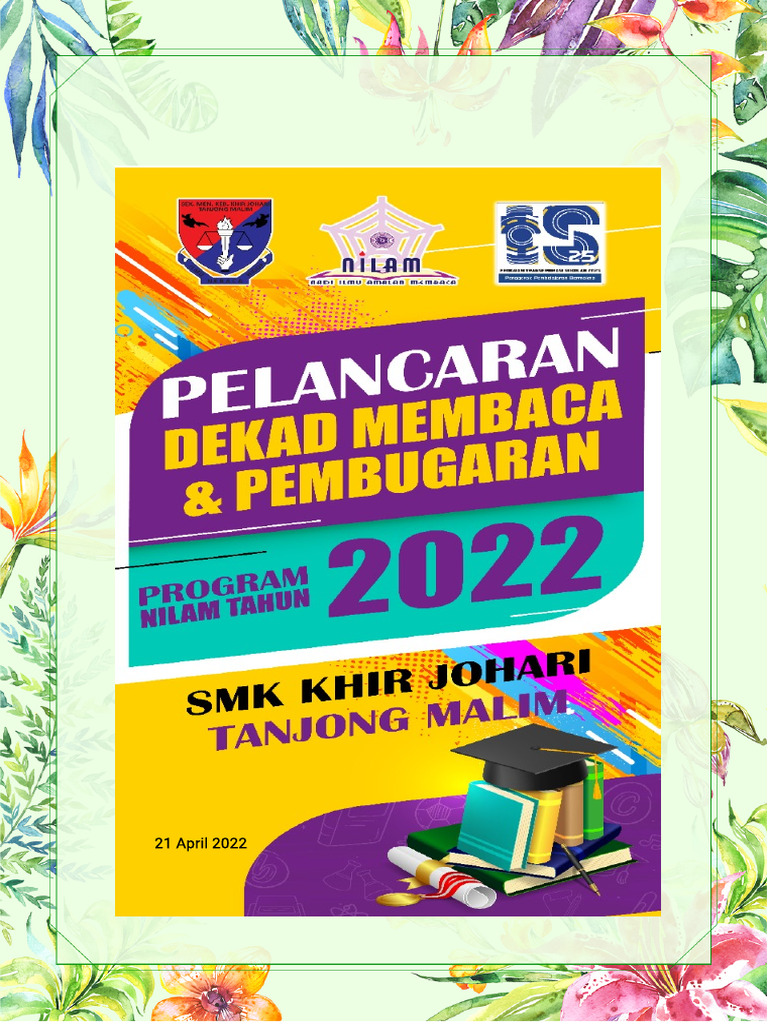 AJK Program Nilam & Dekad Membaca 2022 | PDF