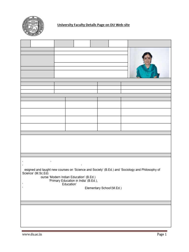 a random professor's curriculum vitae which I'm uploading just to gain ...