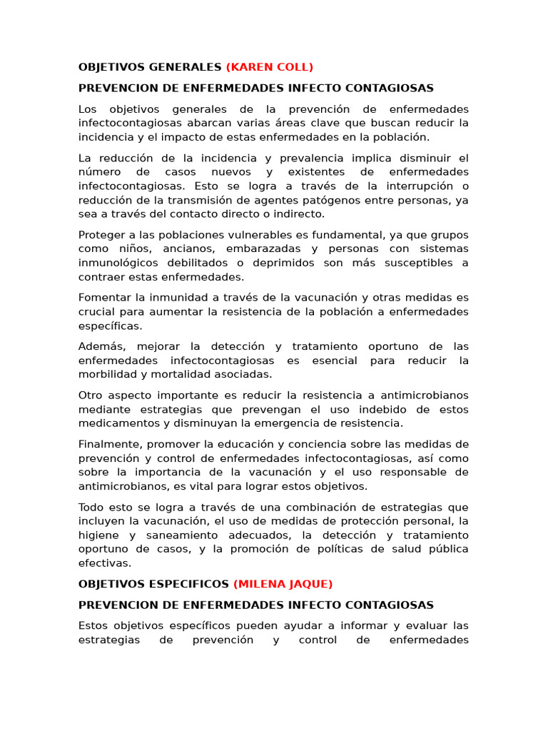 Prevencion y Cuidado de Enfermedades Infectocontagiosas | PDF | Higiene | Residuos