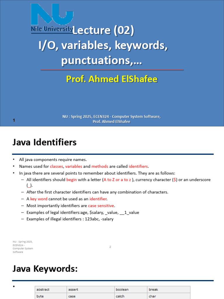 Ecen324 Computer System Software Lecture 02 Pdf Data Type Integer Computer Science