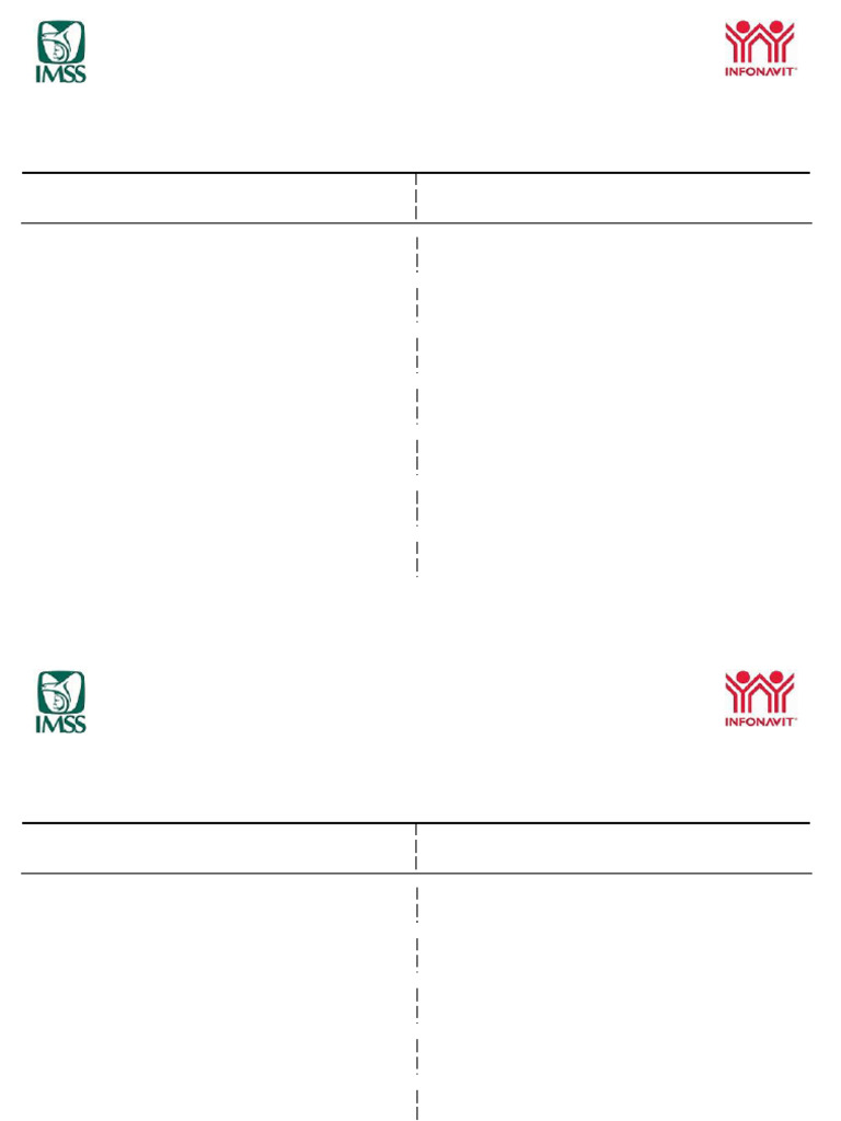 Cedulas Imss Ejemplos | PDF | Contabilidad financiera | Relaciones ...