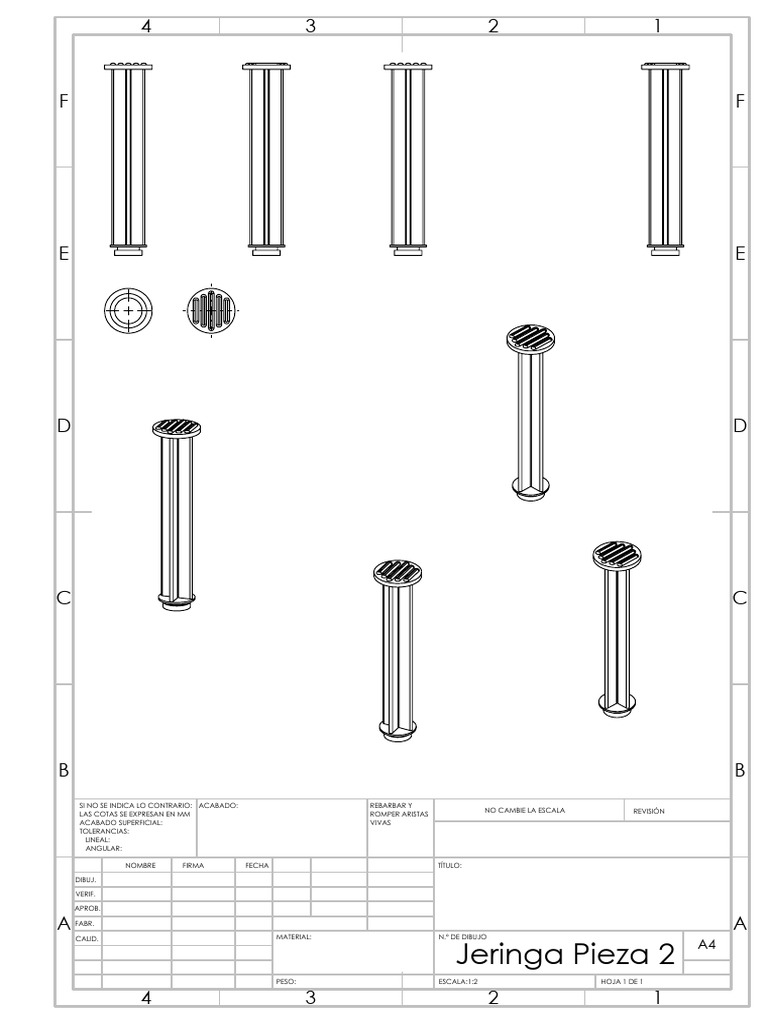 Jeringa Pieza 2 | PDF