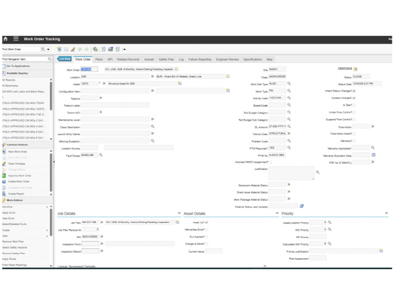 Sample MMS WO generation screenshot | PDF