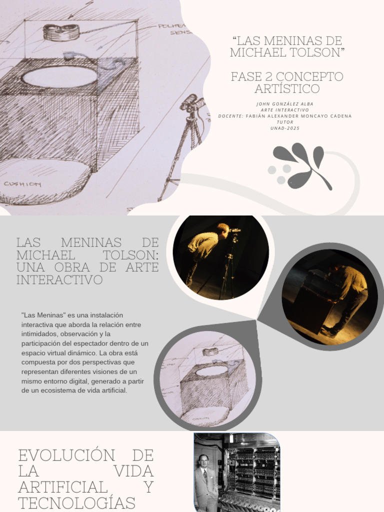 Las Meninas - Michael Tonson Fase 2 | PDF | Evolución | Arte interactivo