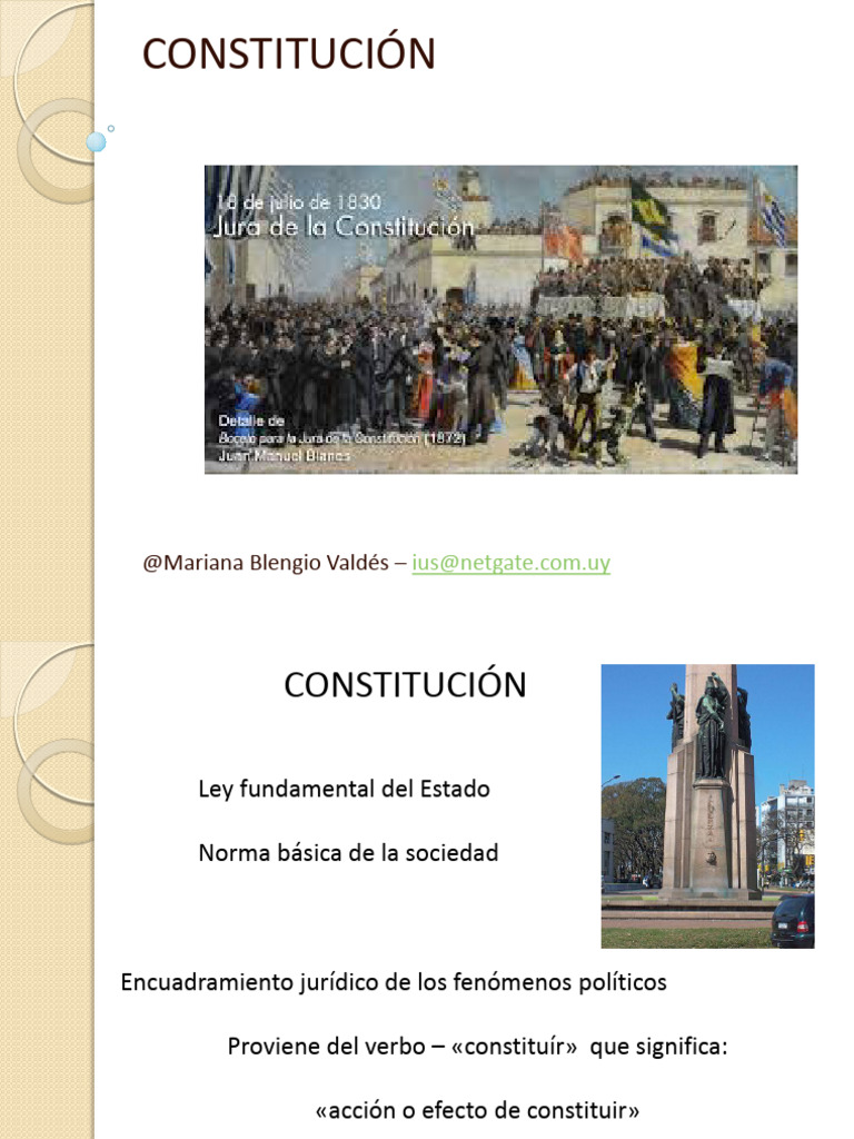 Definición y Tipos de Constitución | PDF | Constitución | Estado (política)