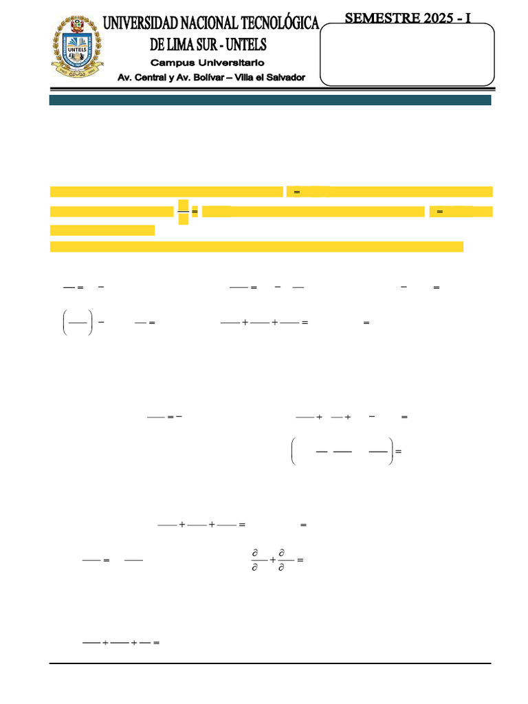 Guía 01 EDO Lineales de Primer Orden | PDF | Ecuaciones | Ecuaciones diferenciales