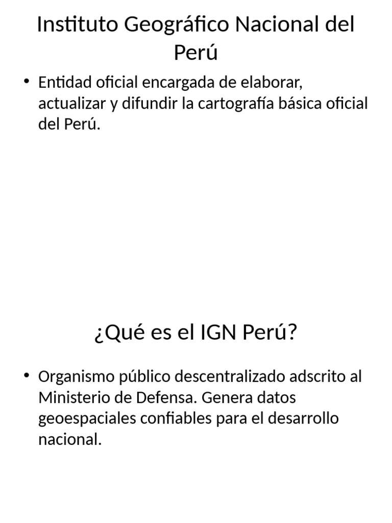 IGN Peru | PDF