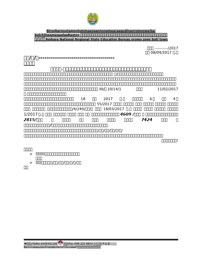 Xalayaa Miindaa Fooyyeffame | PDF