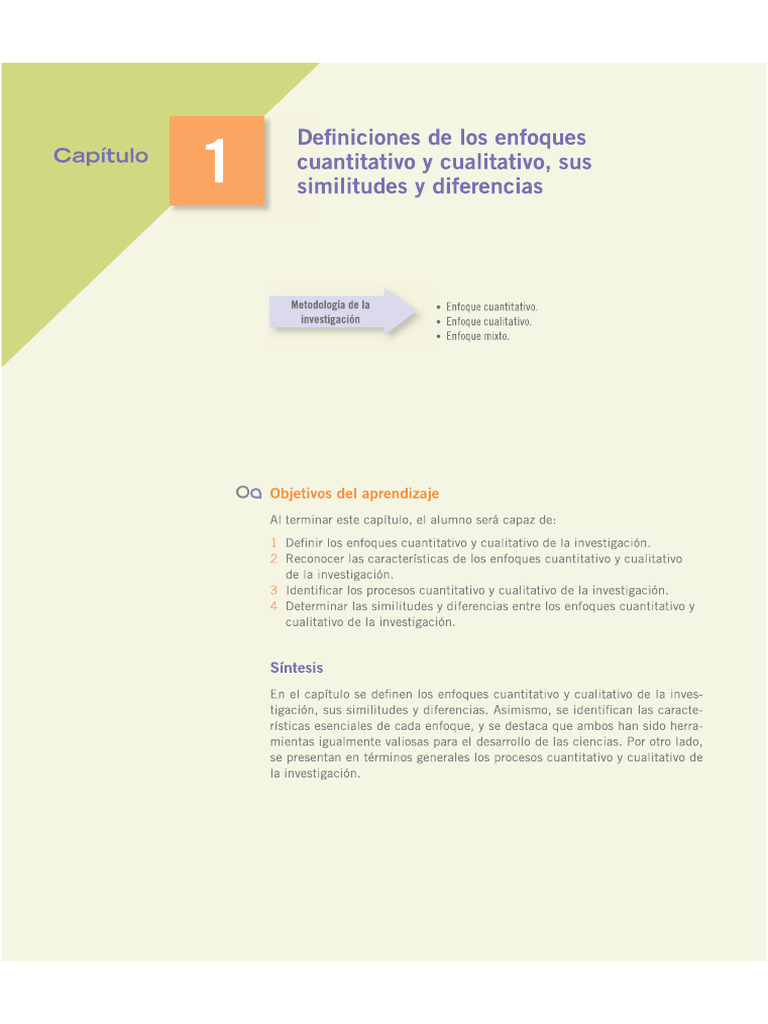 Sampieri - Cap 1 - Cuali y Cuanti | PDF