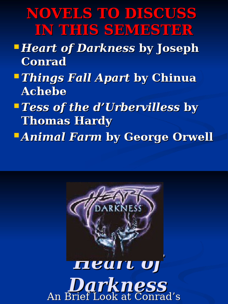 Introduction to Heart of Darkness (1) | PDF | Heart Of Darkness ...
