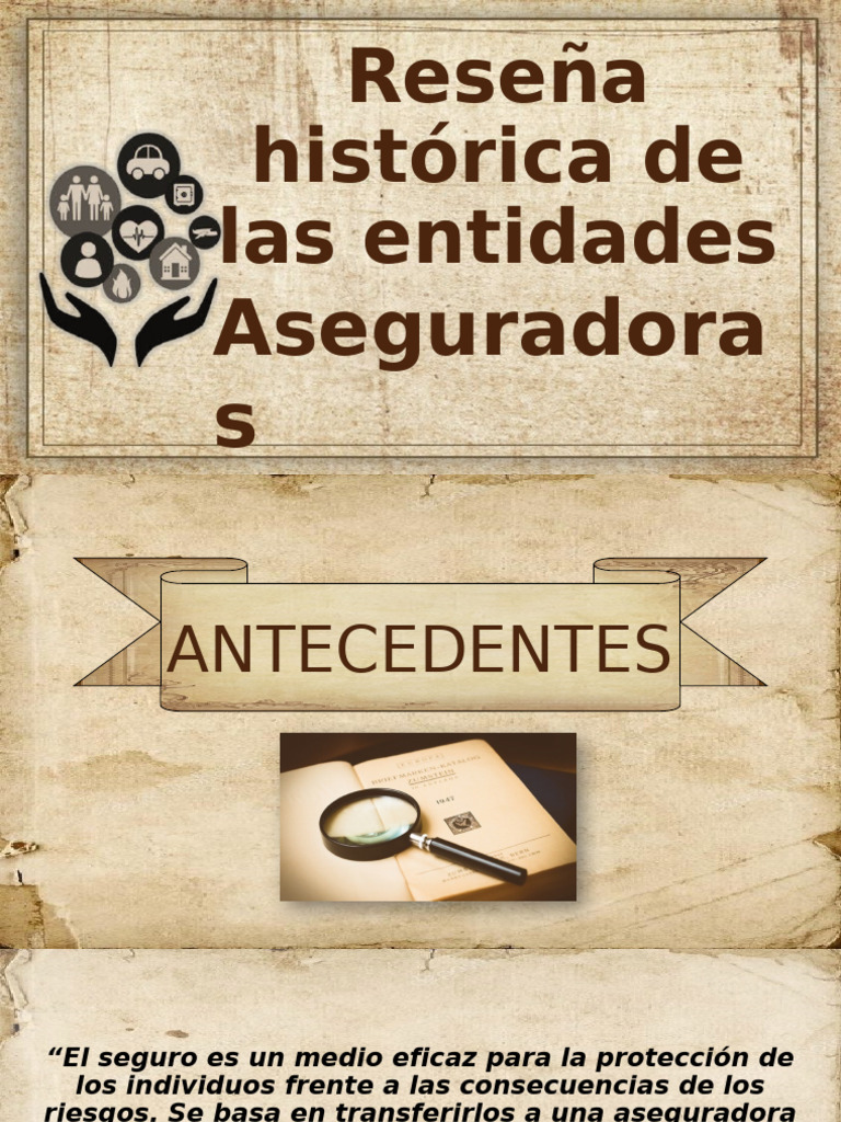 Presentacion | PDF | Seguro | Reaseguro