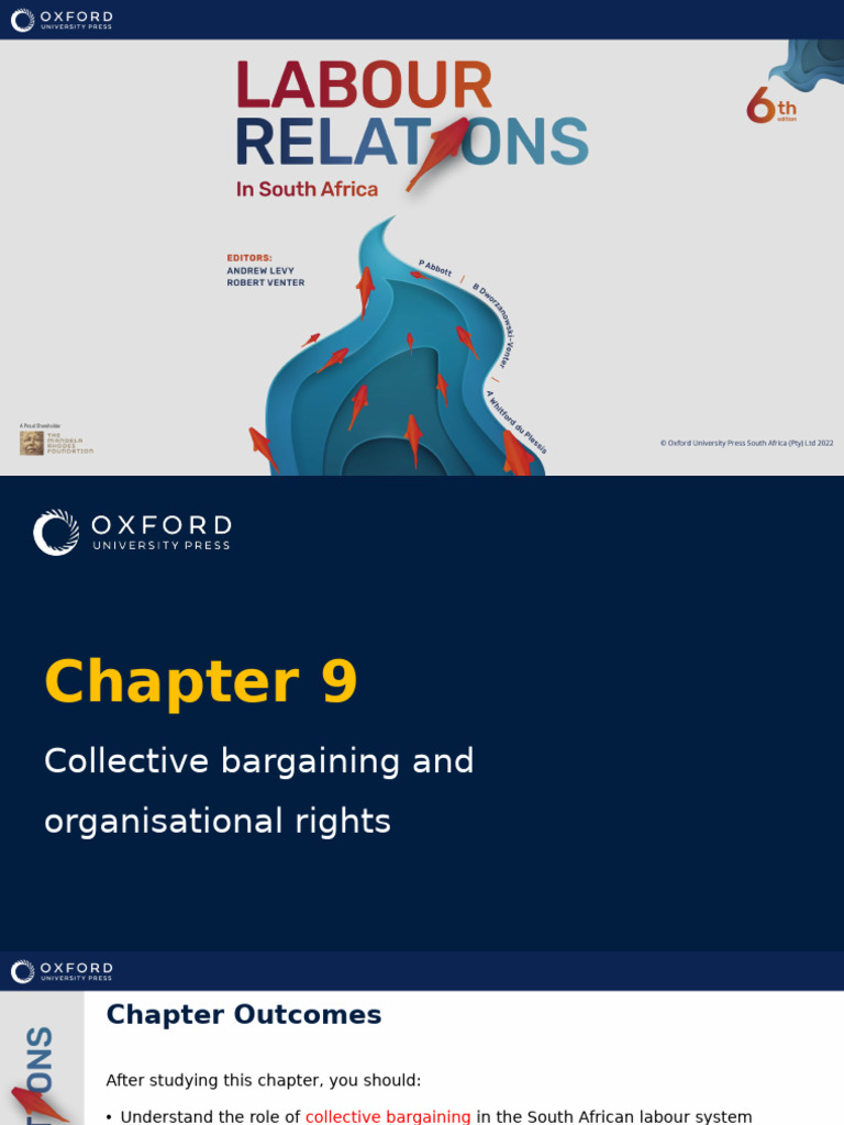 Chapter 9 Slides Amended | PDF | Collective Bargaining | Trade Union