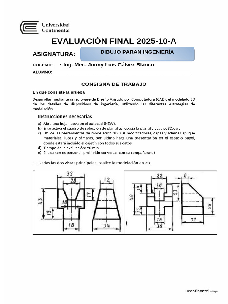 Evaluación Final 2025 10 a-DPI-23364 | PDF