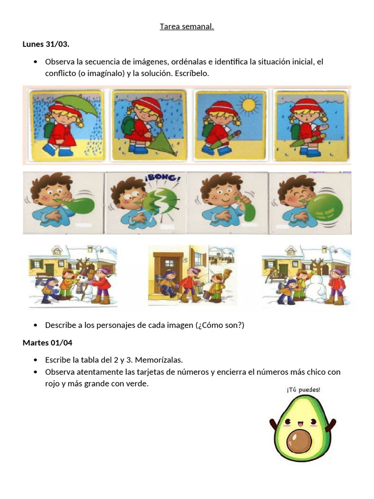 Tarea Semanal 31 | PDF