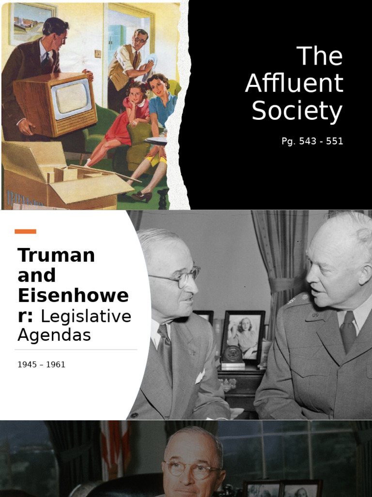 The Affluent Society: 1945-1961 Overview | PDF