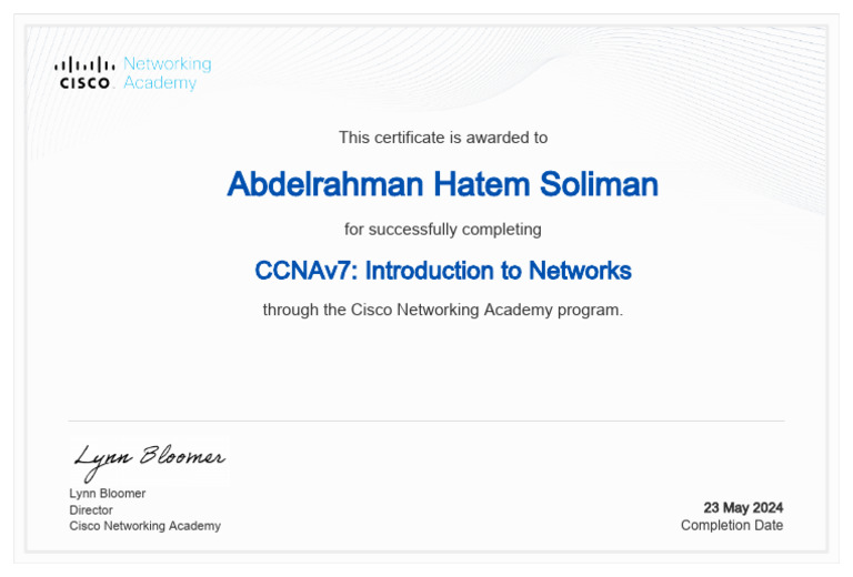 CCNA-_Introduction_to_Networks_certificate_2200705-student-eelu-edu-eg_d0284fc6-4126-4302-8a6d ...