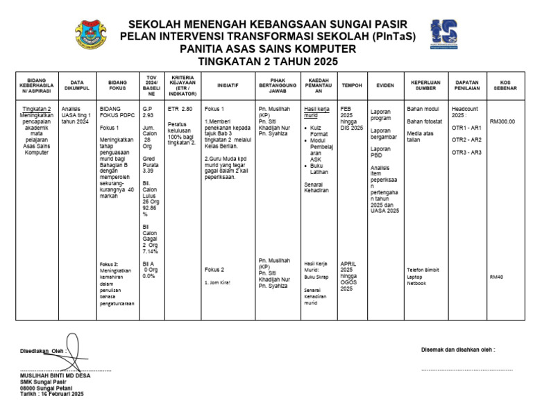 Pintas - ASK T2 - 2025 | PDF