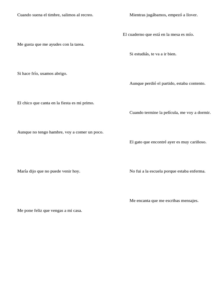 Cuando Suena El Timbre | PDF