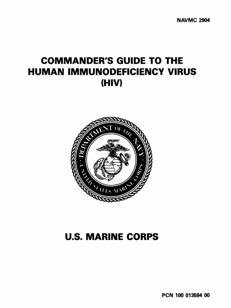 Navmc 2904 | PDF | Hiv/Aids | Infection