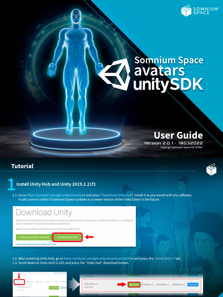 Somnium Unity SDK | PDF