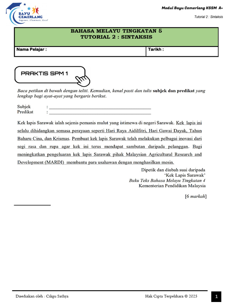 t5 - Tut 2 - Sintaksiss | PDF