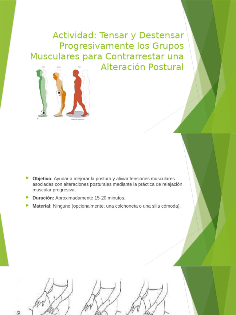 Actividad o Estrategia para Contrarrestar Una Alteracion Postural | PDF